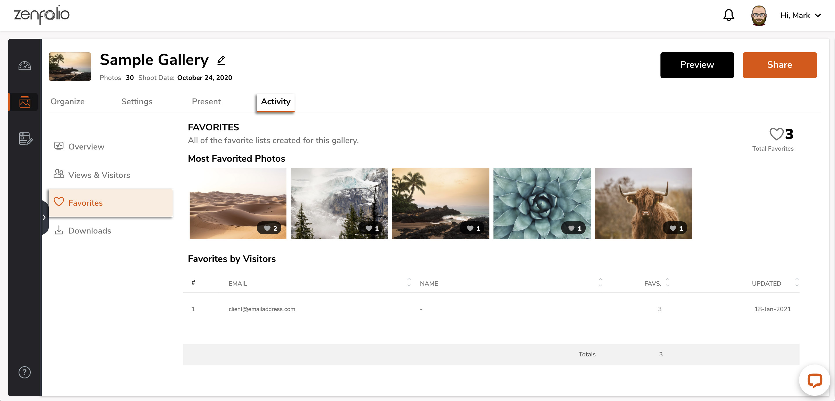 Managing and Uploading Galleries – Zenfolio