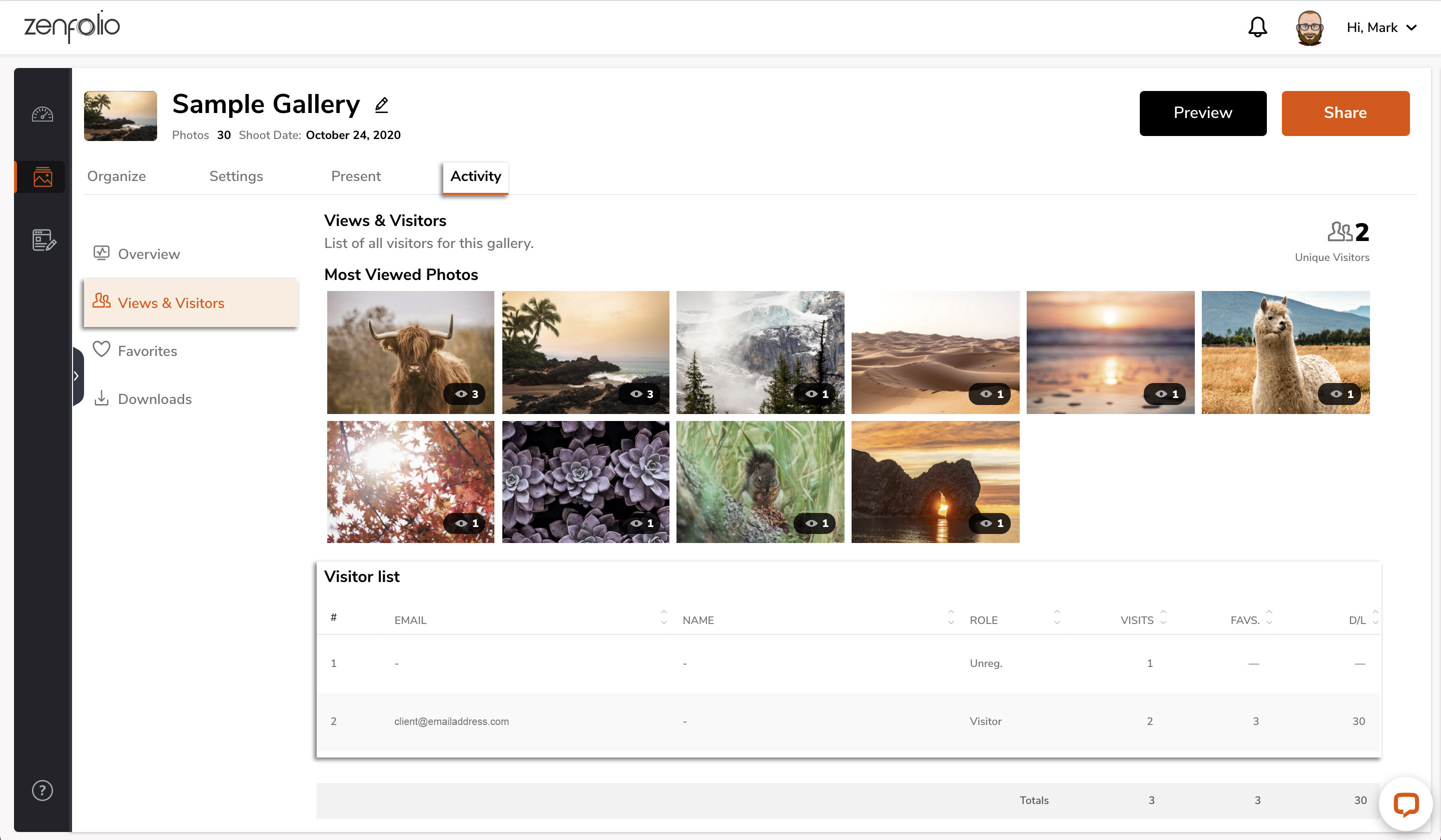 Managing and Uploading Galleries – Zenfolio