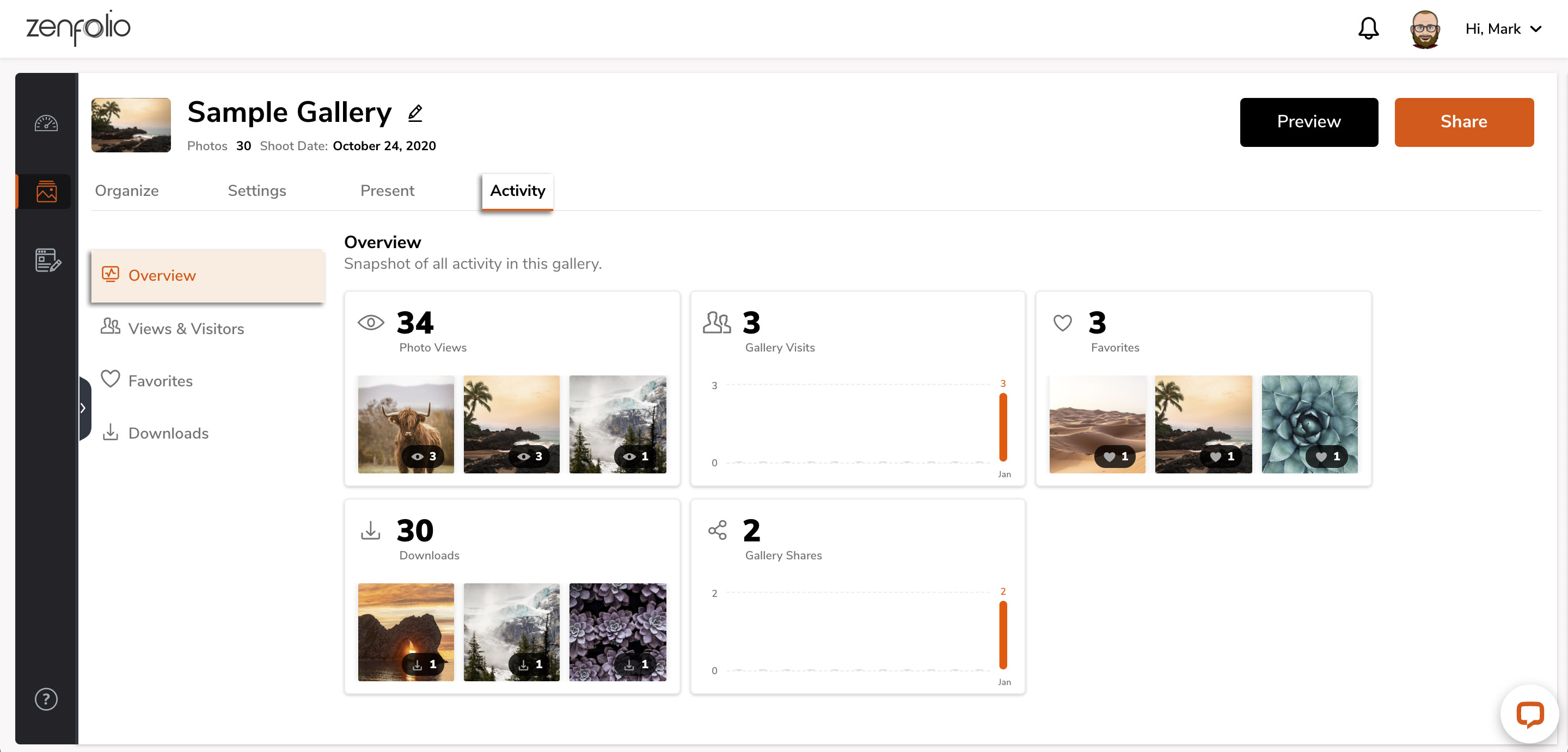 Managing and Uploading Galleries – Zenfolio