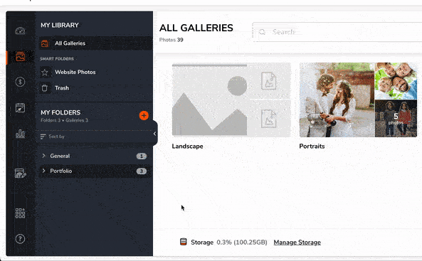 Managing and Uploading Galleries – Zenfolio