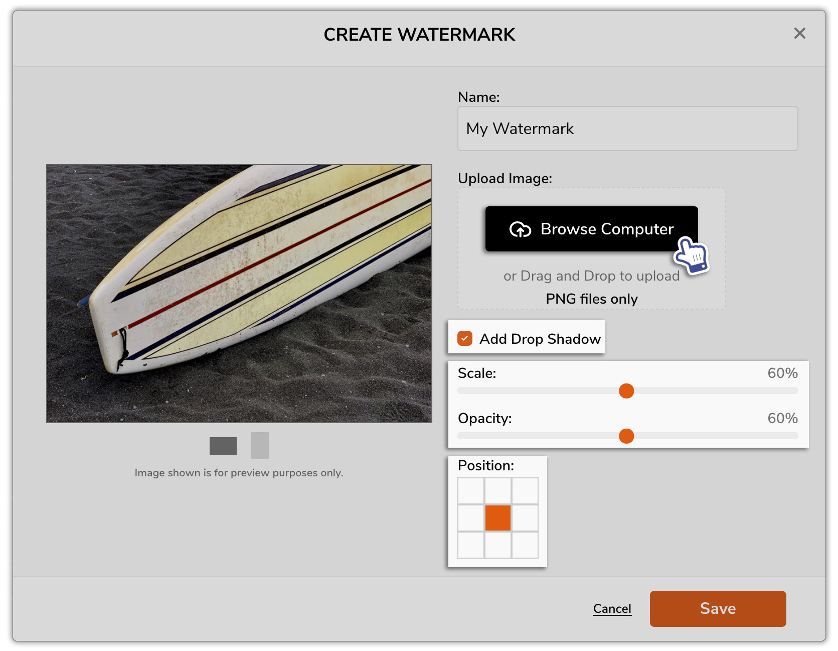 Branding Your Site - Logos, Watermarks, and Favicons – Zenfolio