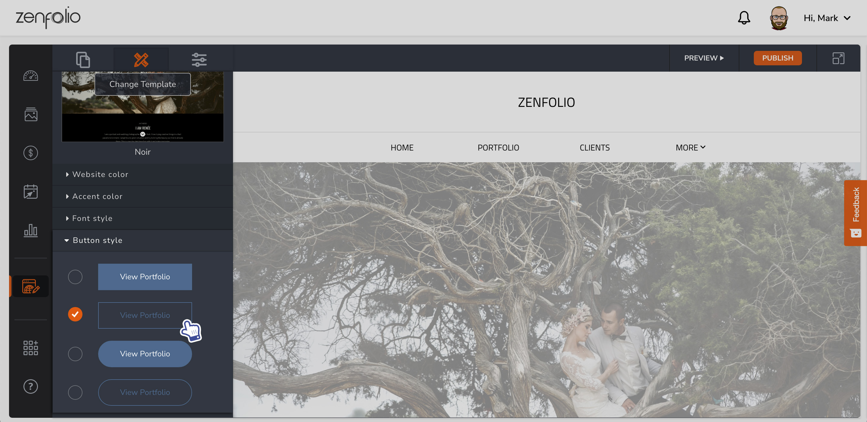 Customizing Your Website – Zenfolio