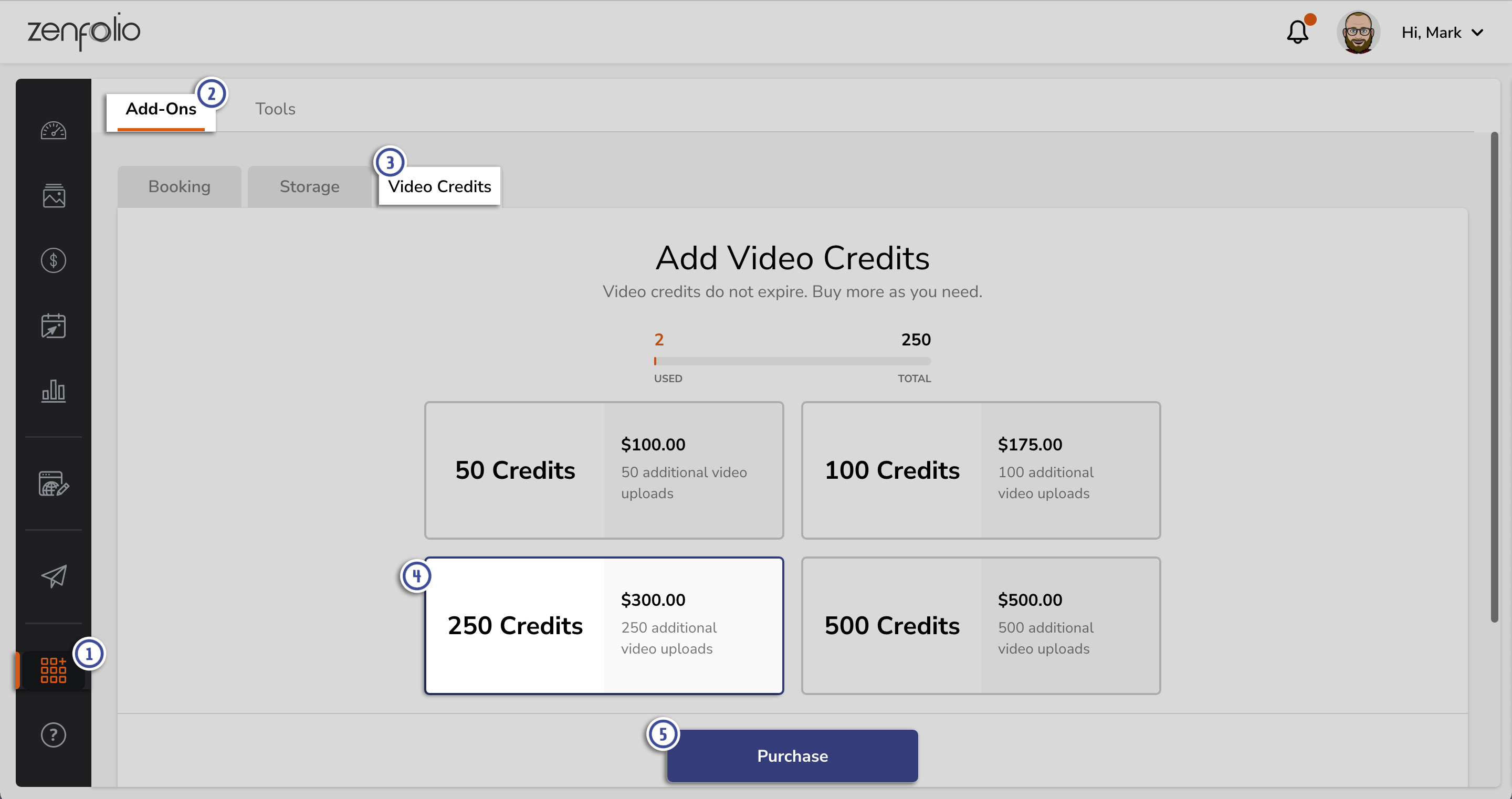Adding Additional Storage For Your Account – Zenfolio