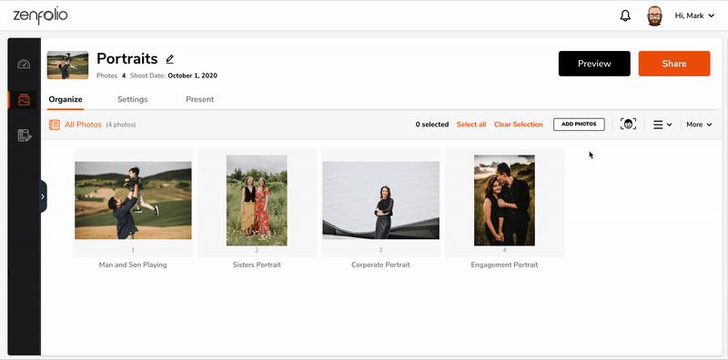 Managing and Uploading Galleries – Zenfolio